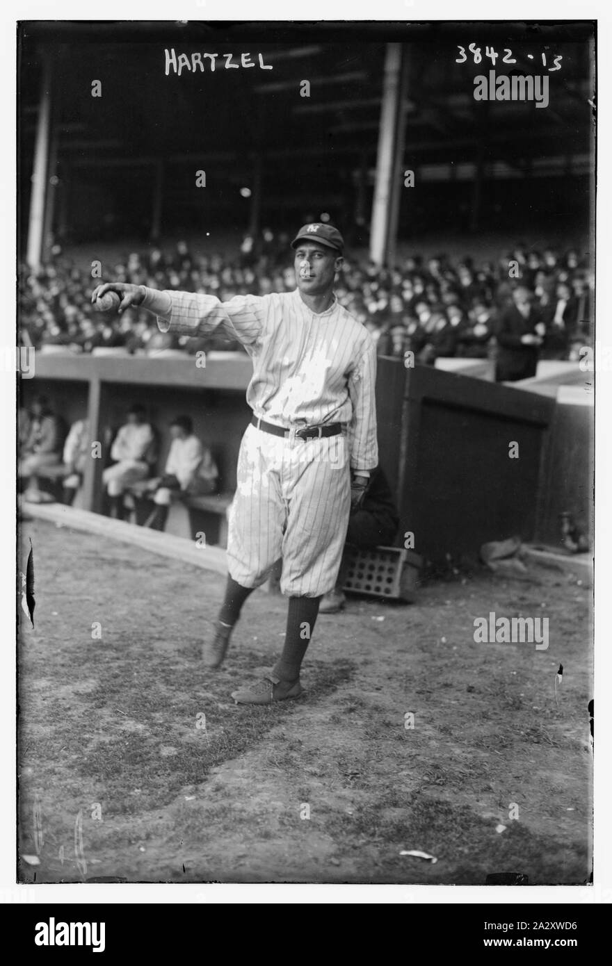Roy Hartzell, New York AL (baseball Stock Photo - Alamy