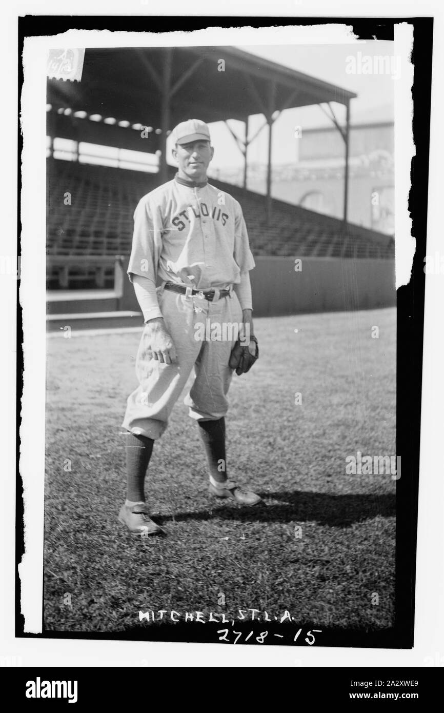 Roy Mitchell, St. Louis AL (baseball Stock Photo - Alamy