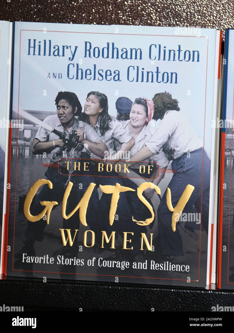 October 3, 2019, New York, New York, USA: A book display of HILLARY ...