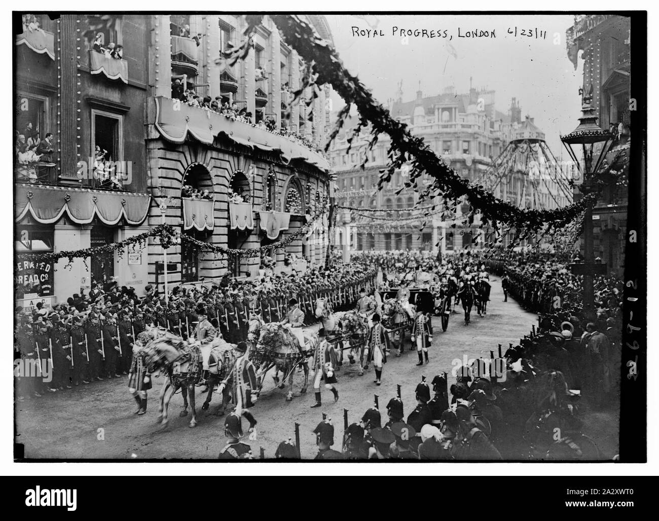 Royal Progress, London, 1911 Stock Photo - Alamy