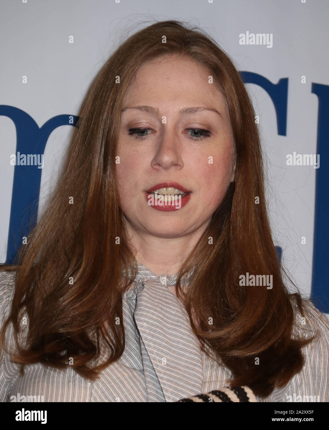 October 3, 2019, New York, New York, USA: CHELSEA CLINTON attends the ...