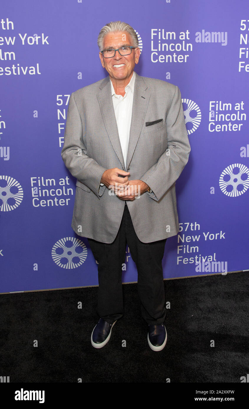 New York, NY - October 3, 2019: Mike Francesca attends the Uncut Gems ...