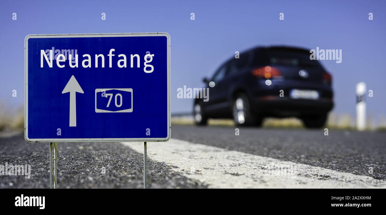 Start motorway hi-res stock photography and images - Alamy