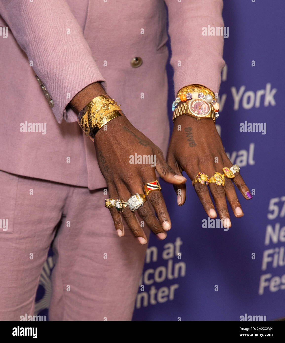 New York, NY - October 3, 2019: Trinidad James attends the Uncut Gems ...