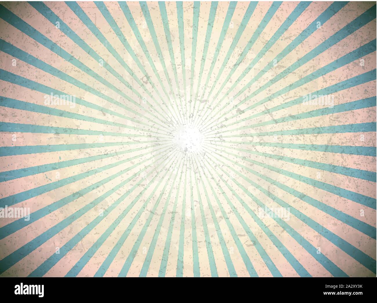 Blue vintage rays Stock Vector Image & Art - Alamy