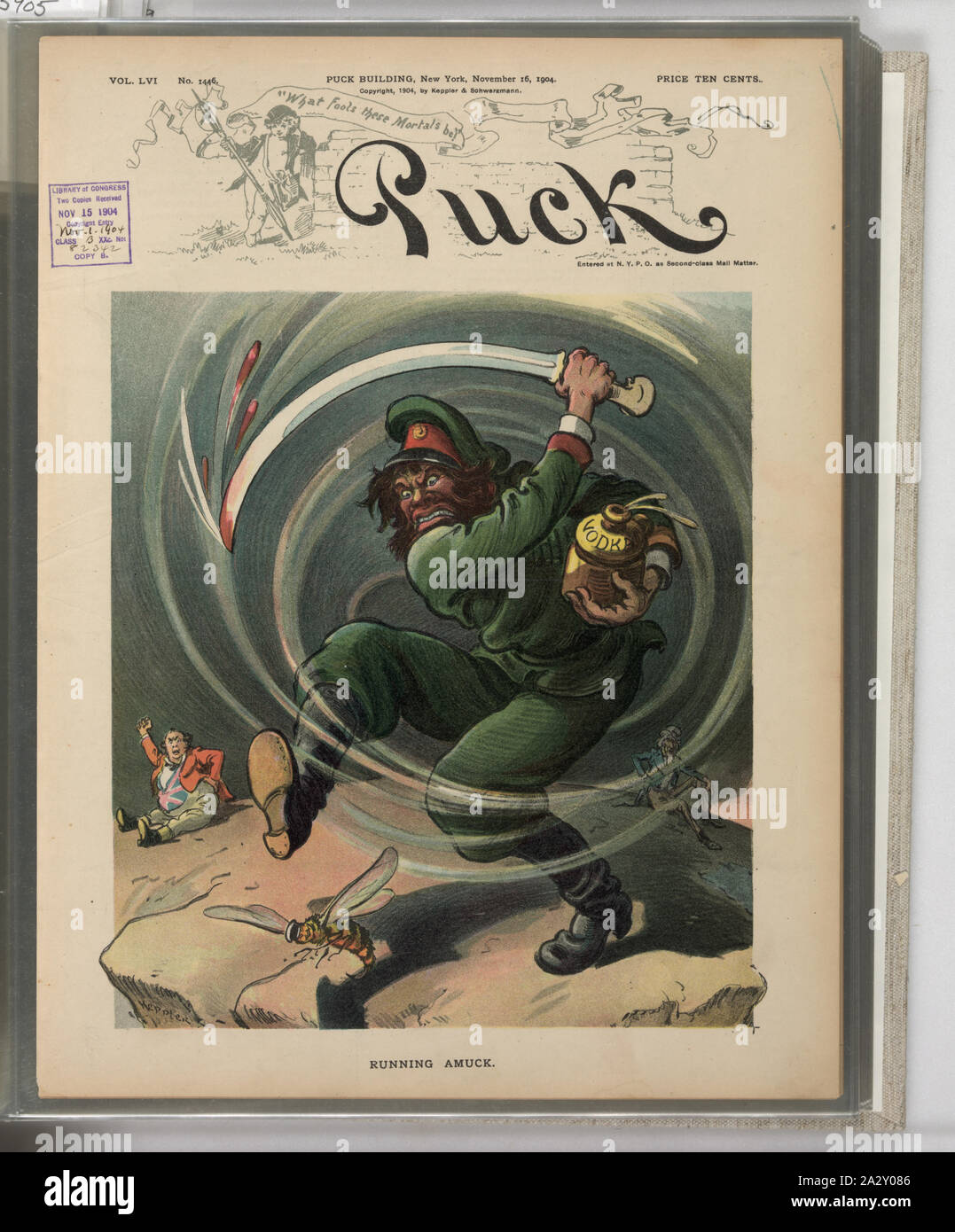 Running amuck / Keppler Stock Photo - Alamy