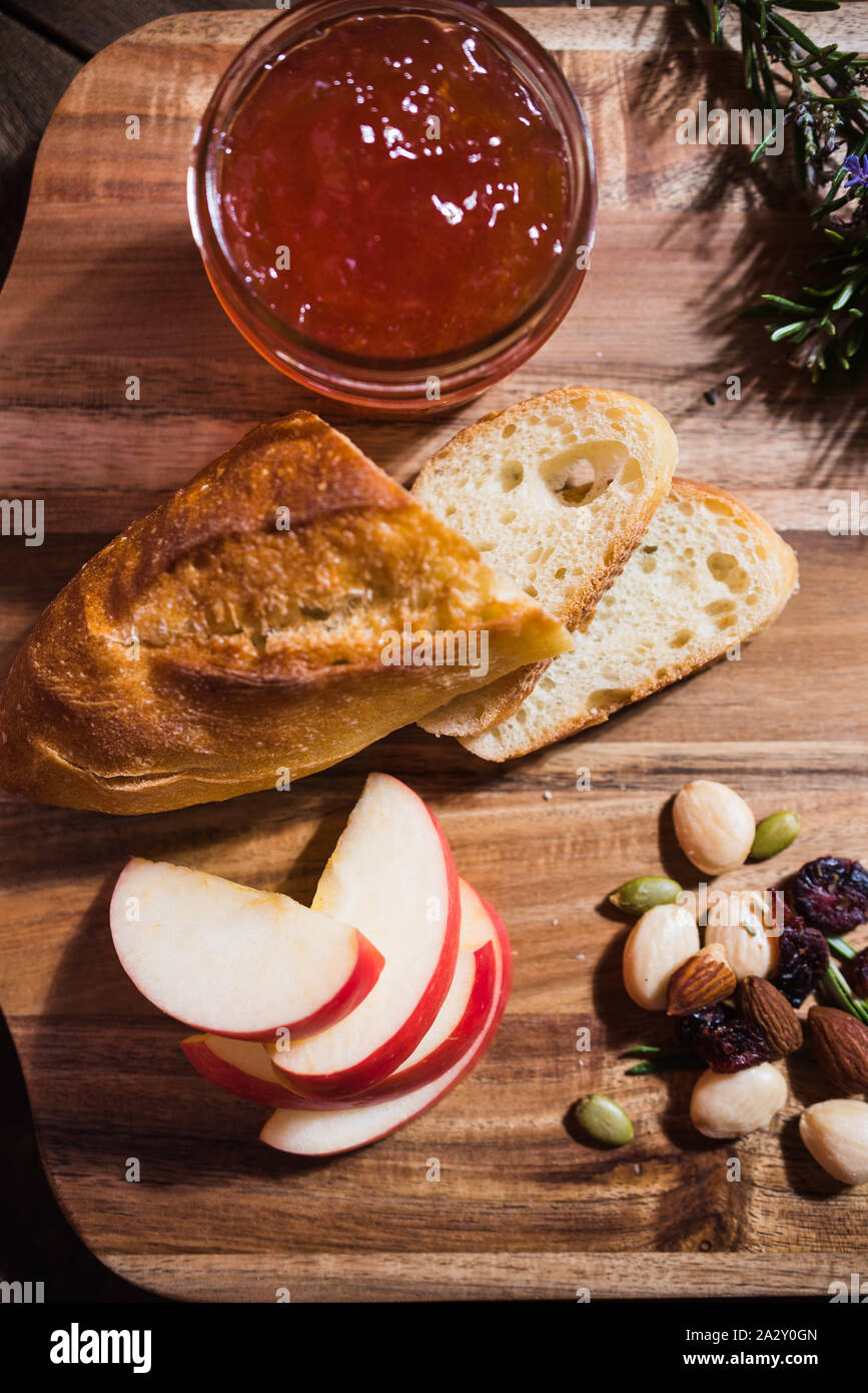 Nutritious Organic Food Appetizer Snacks Stock Photo - Alamy