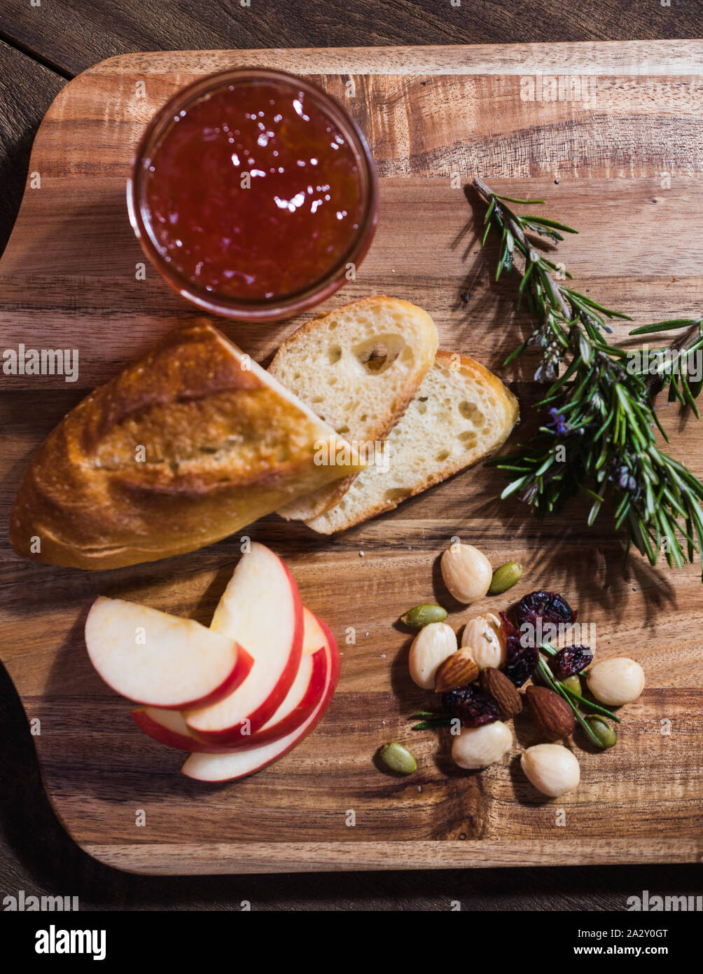 Nutritious Organic Food Appetizer Snacks Stock Photo - Alamy