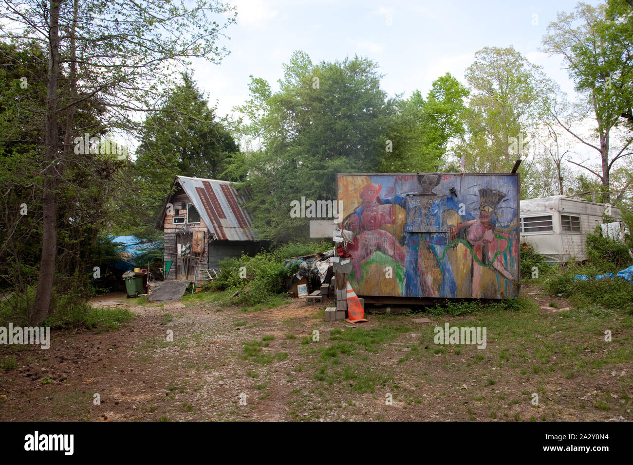 Rural Studio architecture, Newbern, Alabama Stock Photo - Alamy