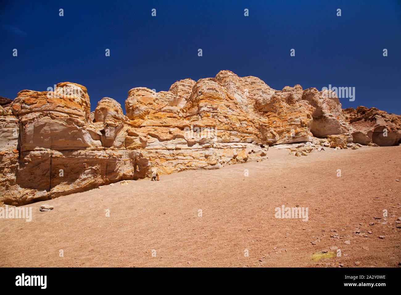 Rock formation in Los Flamencos National Reserve, Chile Stock Photo - Alamy