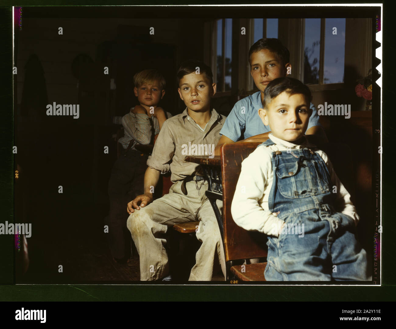 Rural school children, San Augustine County, Texas Stock Photo - Alamy