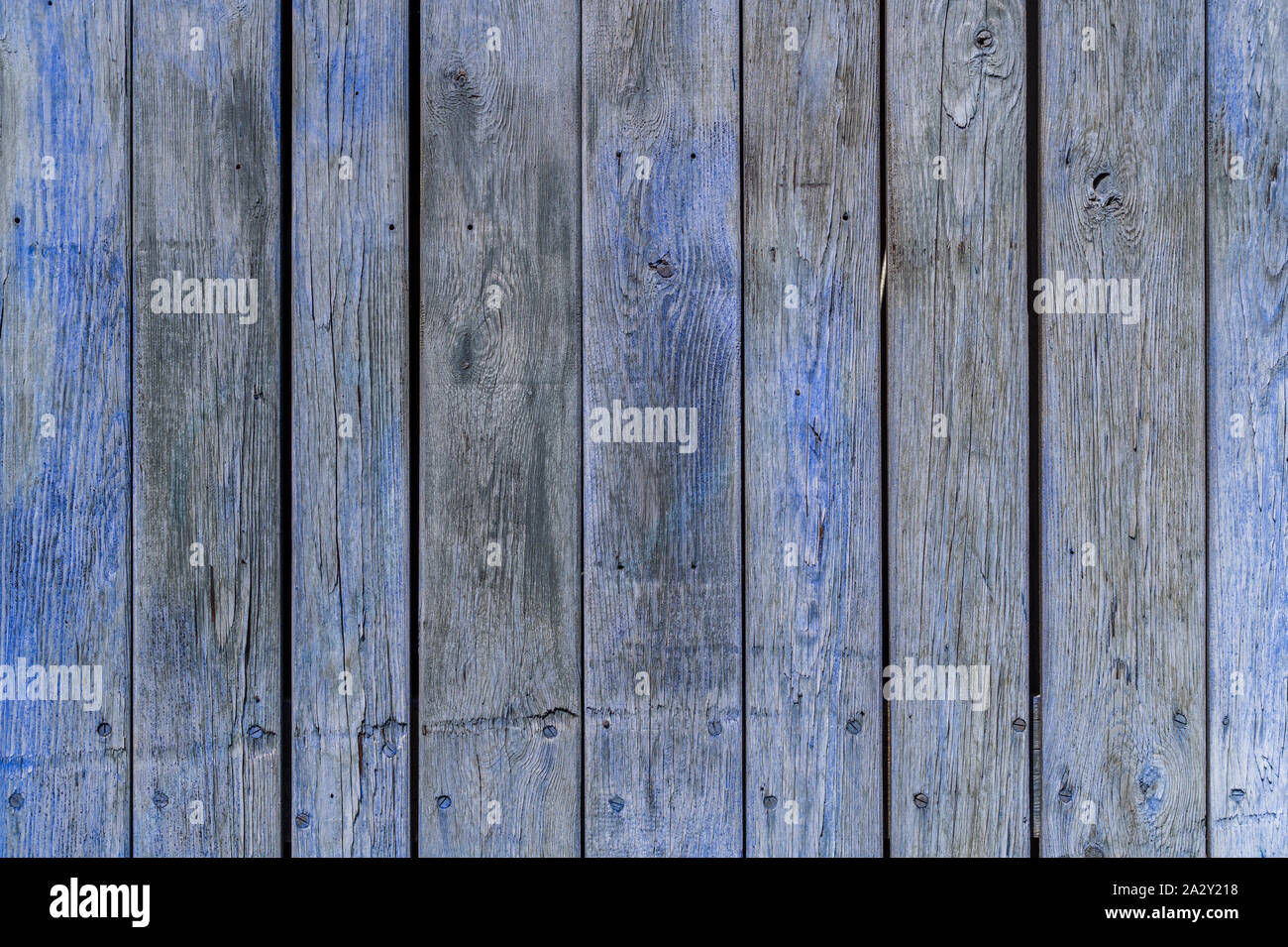 Blue wood texture Stock Photo - Alamy