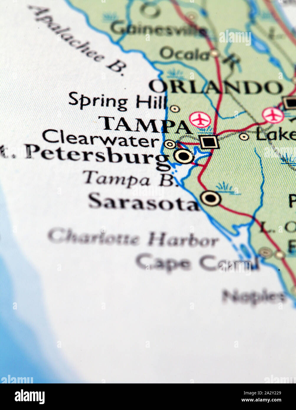 Tampa usa airport highway hi-res stock photography and images - Alamy