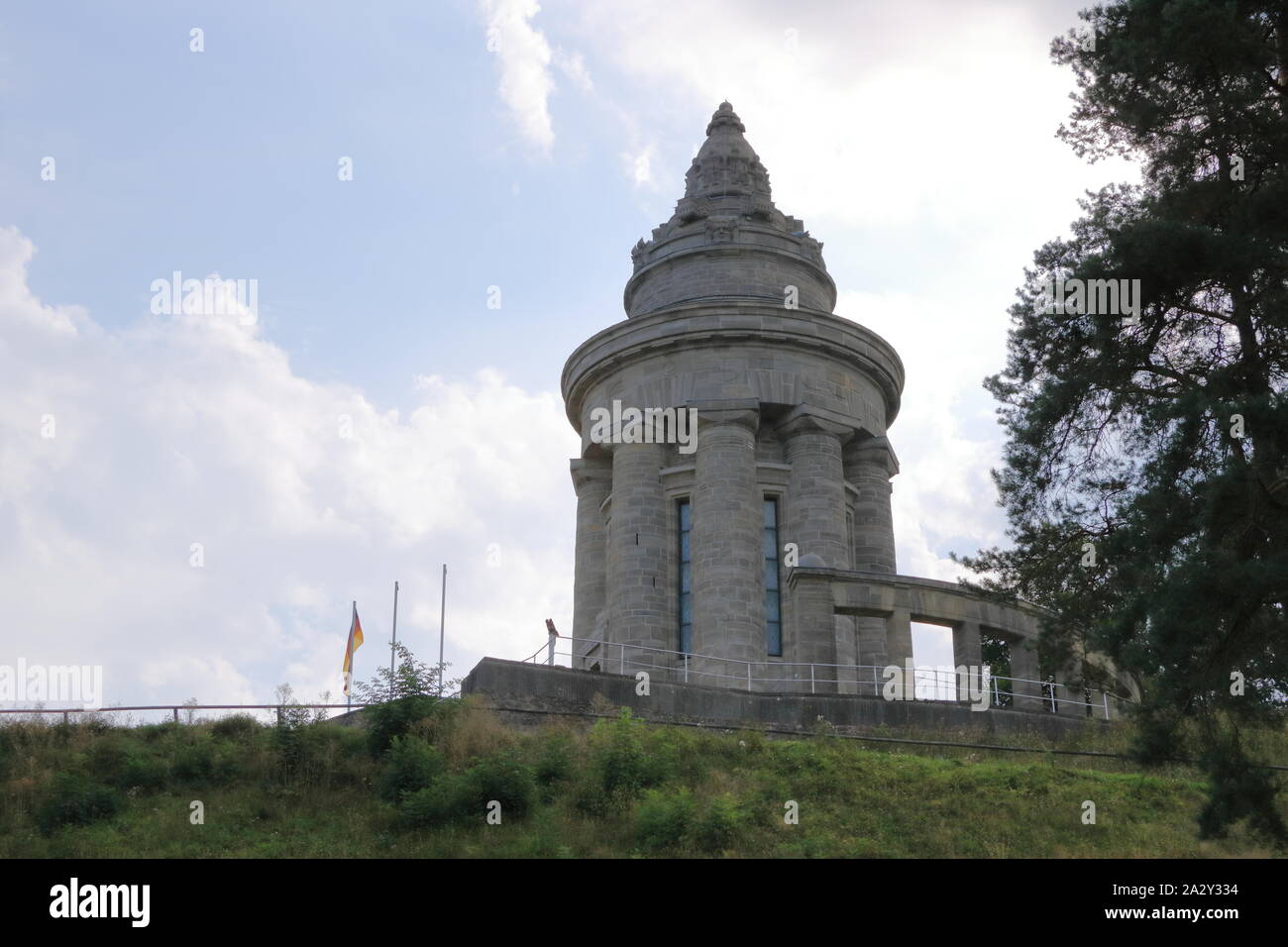The Burschenschaftsdenkmal (lit. fraternity monument) in Eisenach in ...