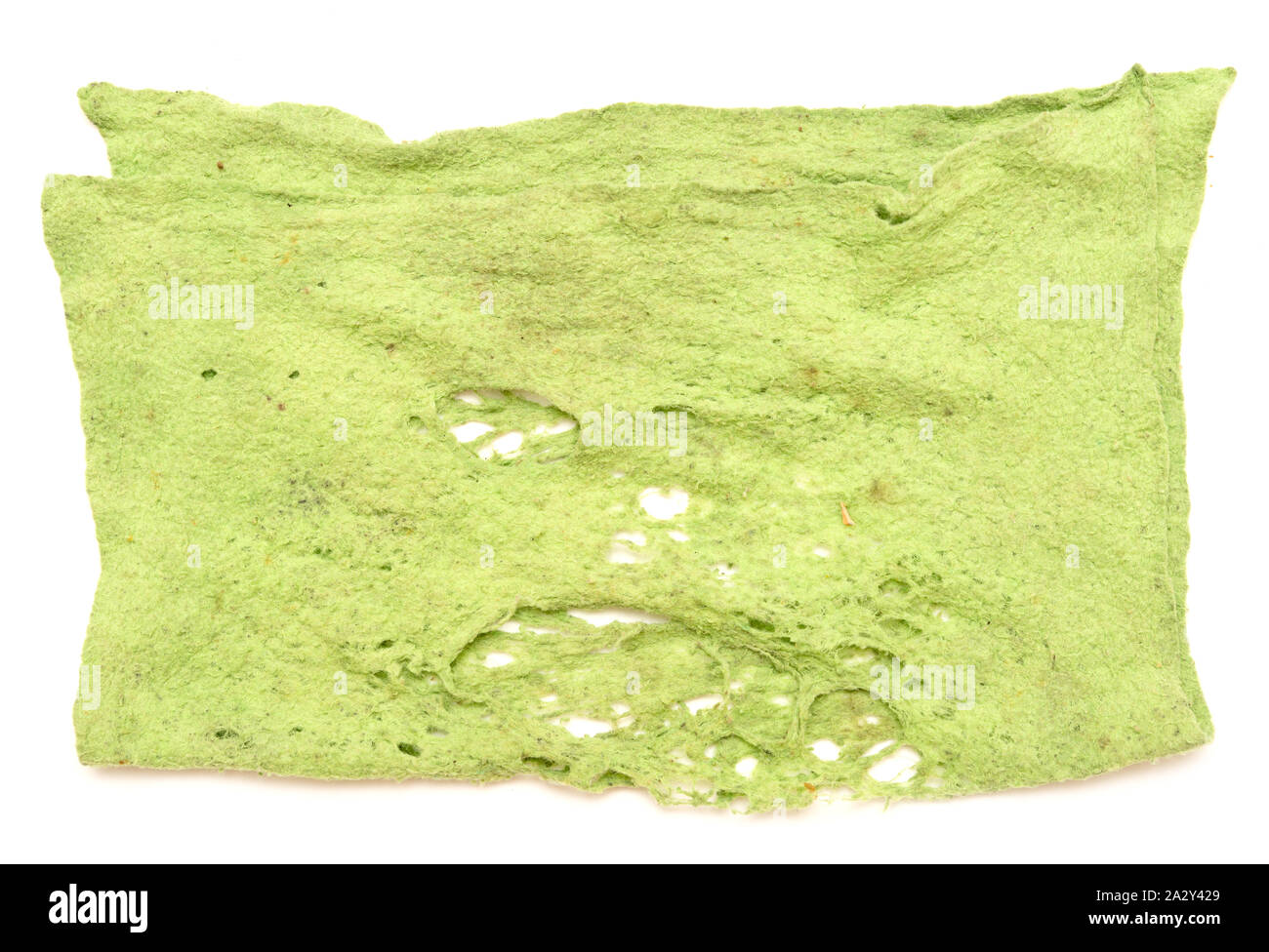 Dirty rag isolated on white background Stock Photo - Alamy