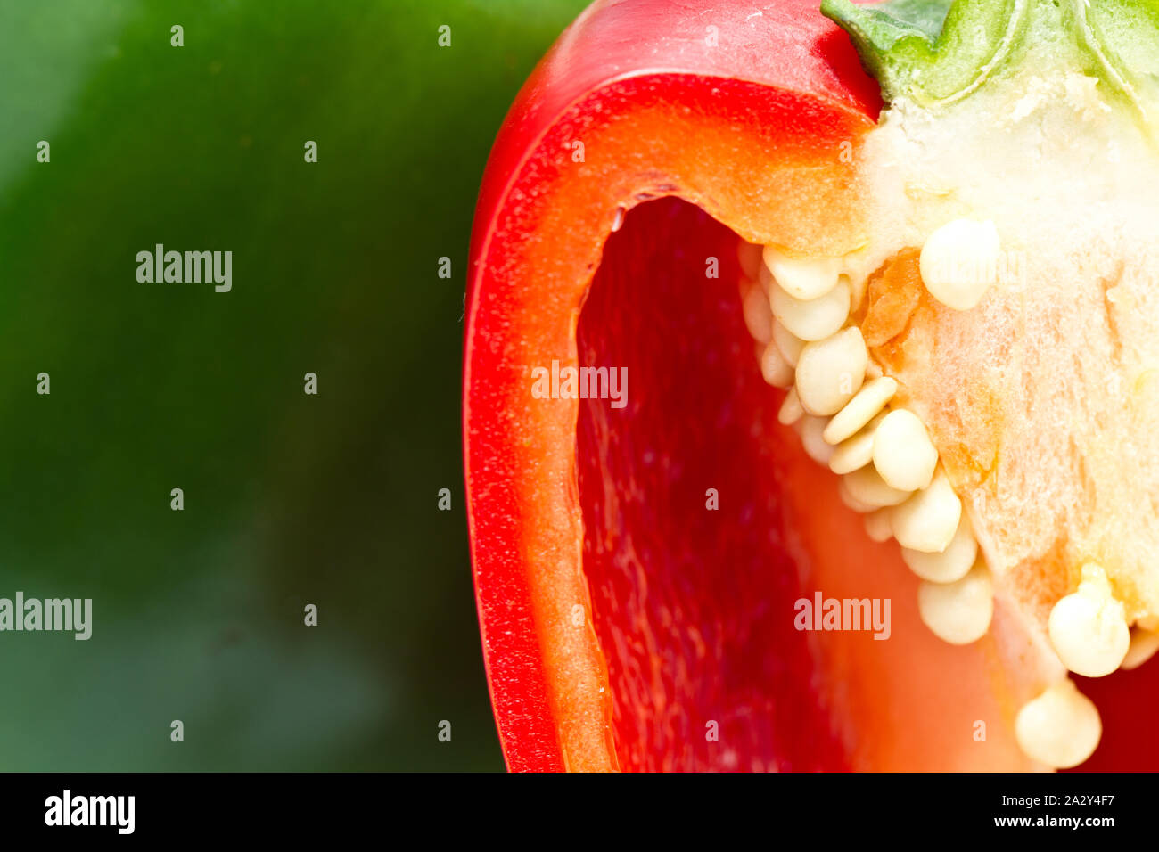 bell pepper or capsicum of various color in close up view Stock Photo ...