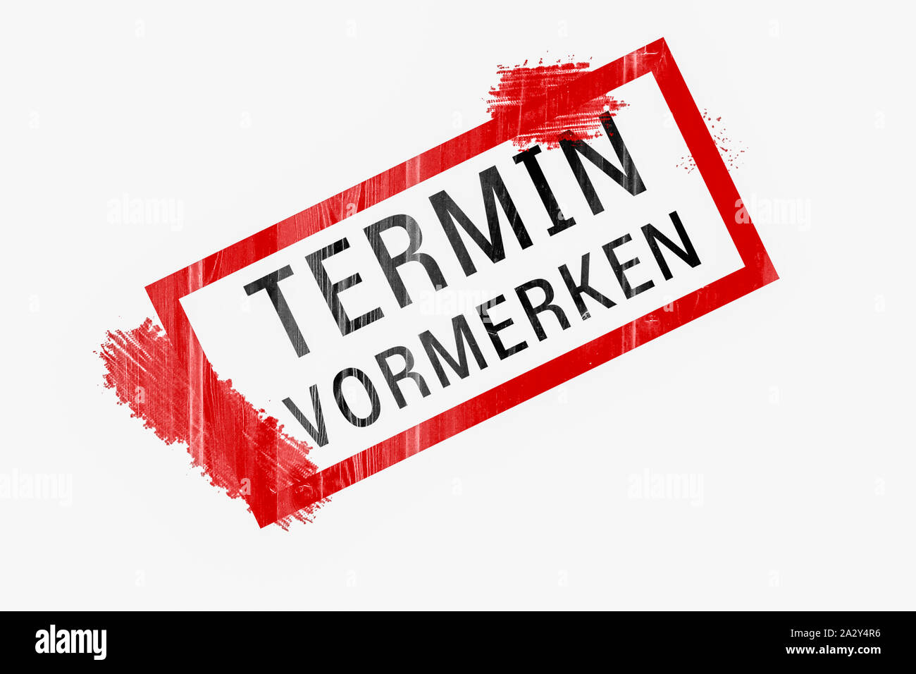 German Date stamp Stock Photo - Alamy