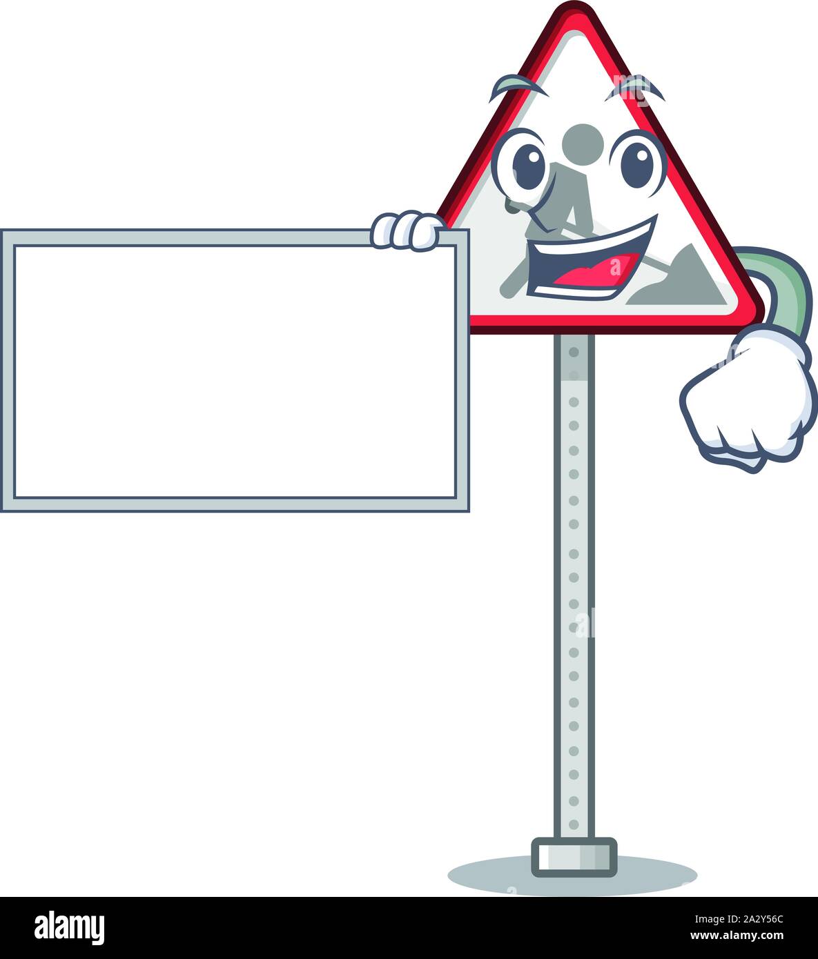 Funny road sign board Cut Out Stock Images & Pictures - Alamy