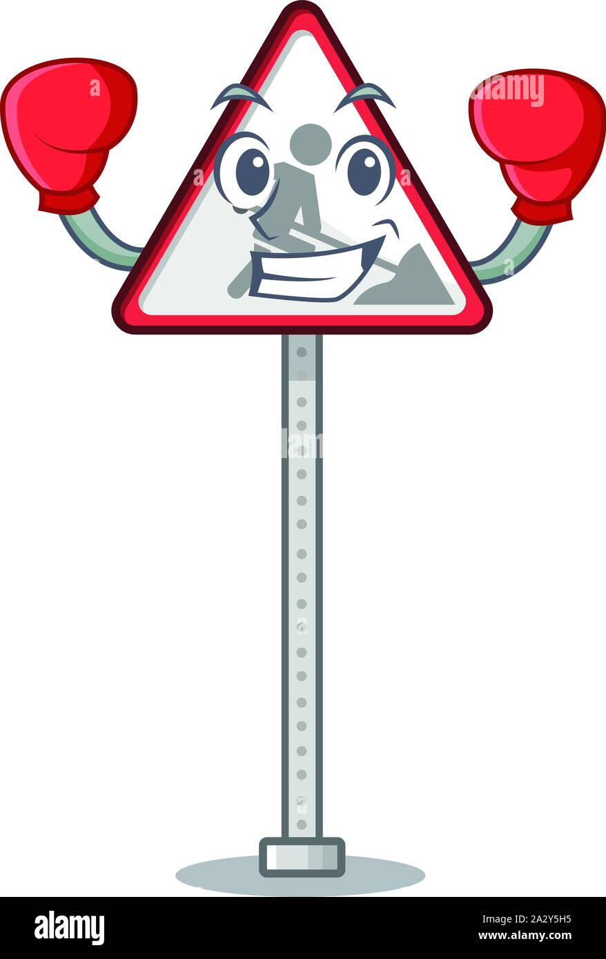 Orange bump sign Stock Vector Images - Alamy