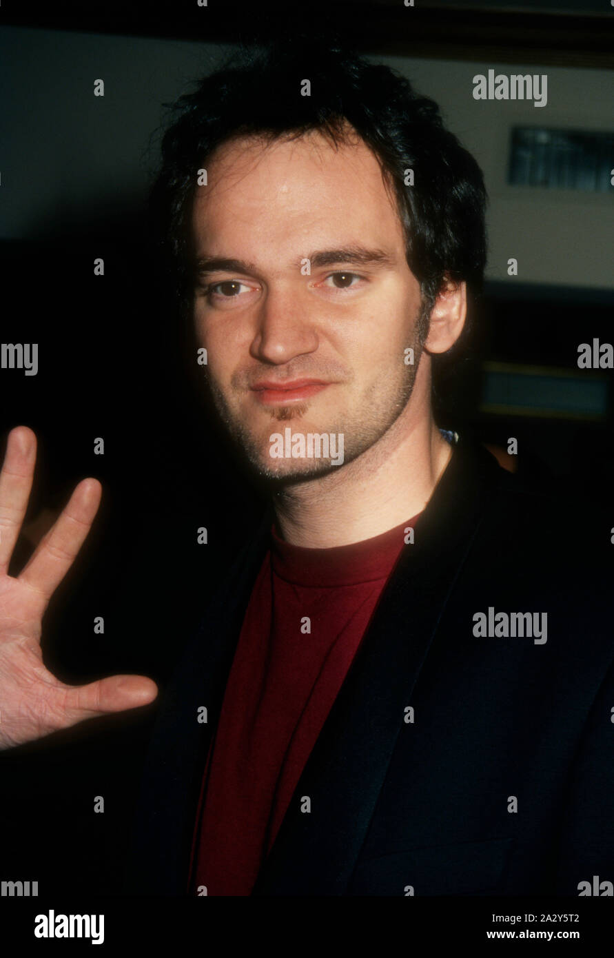 Quentin Tarantino Pulp Fiction Director High Resolution Stock ...
