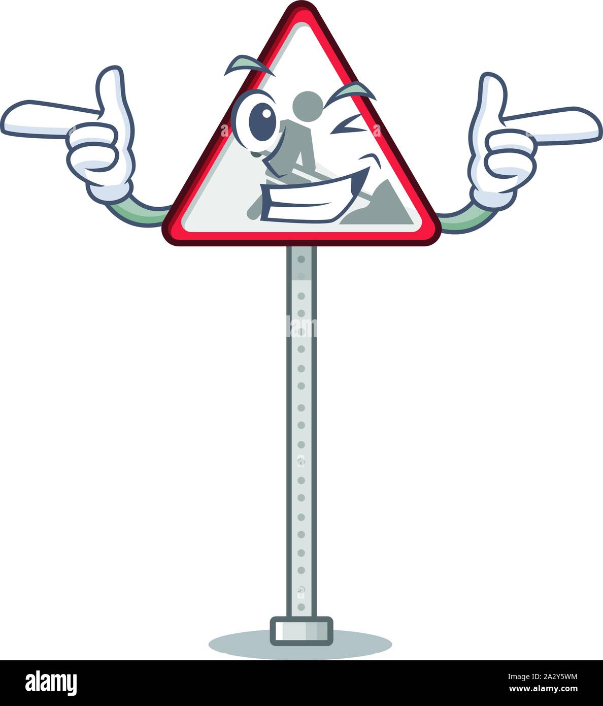 Roadside worker safety Cut Out Stock Images & Pictures - Alamy