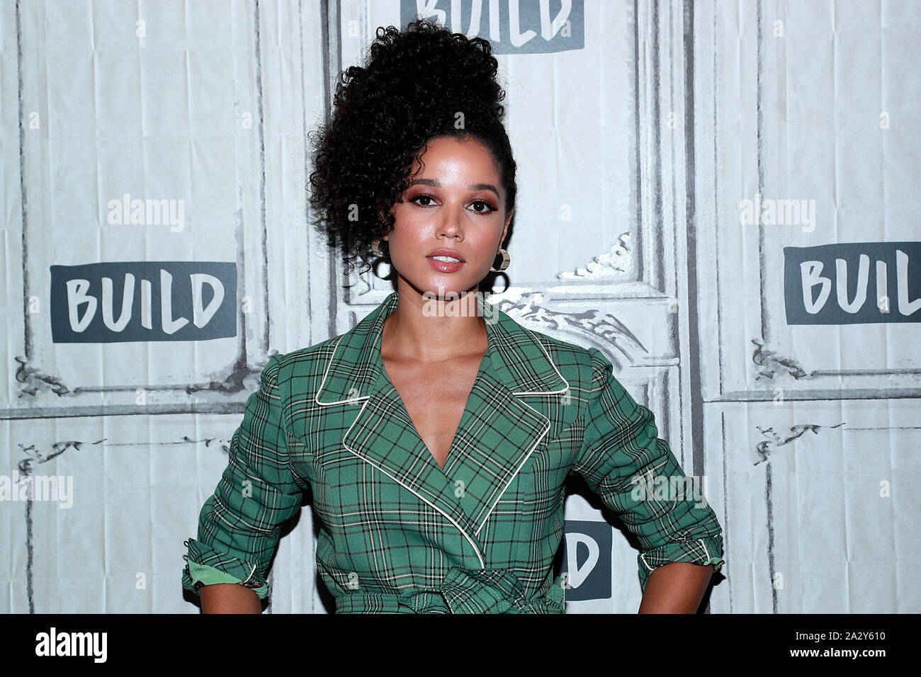New York, USA. 2 October, 2019. Alisha Wainwright at the BUILD Speaker ...