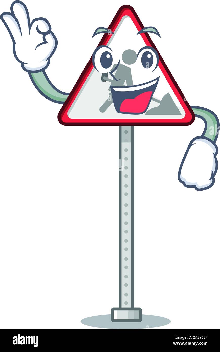 Approval road sign Stock Vector Images - Alamy