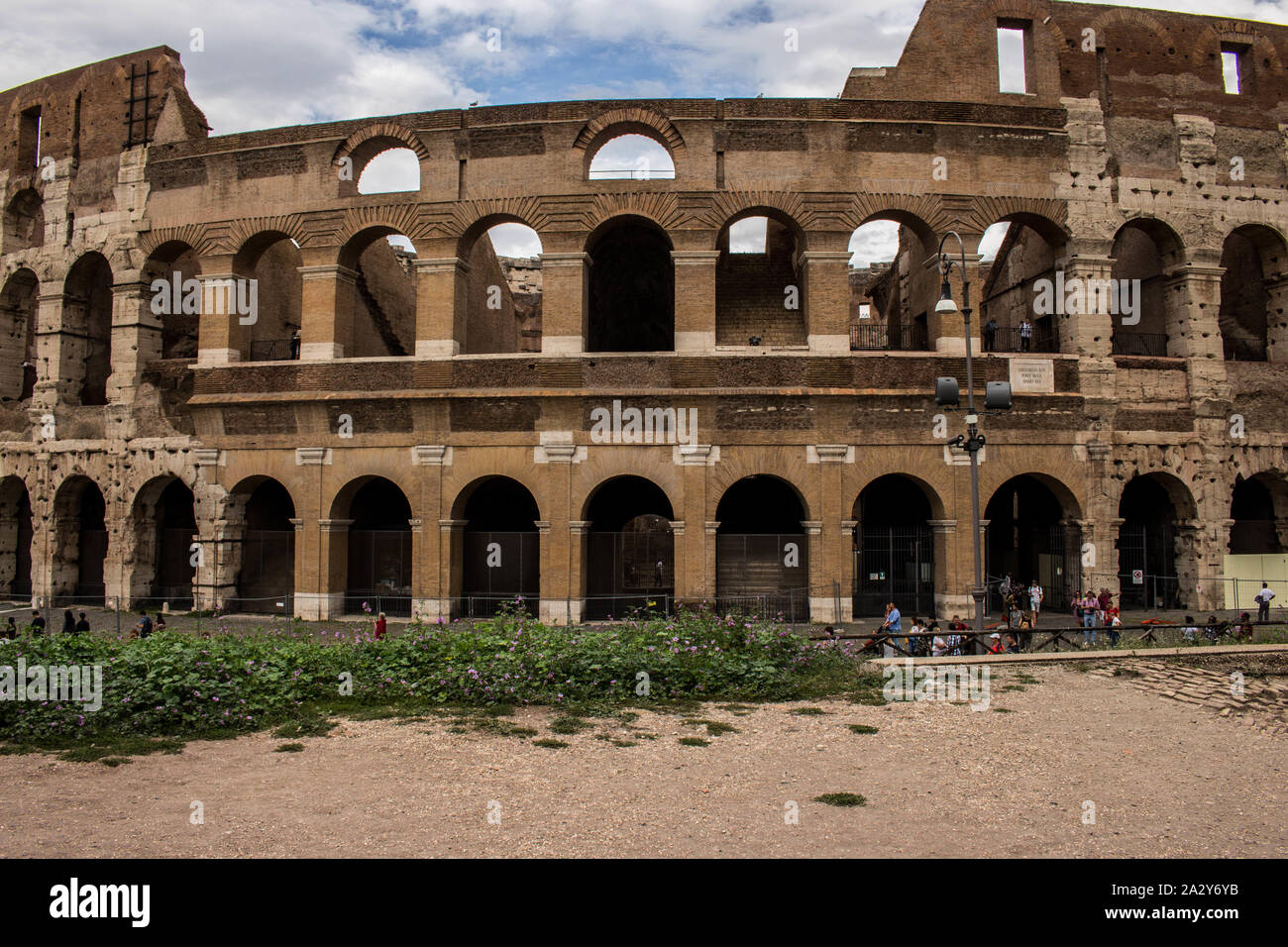 Coliseum, the great beauty of Rome Stock Photo - Alamy