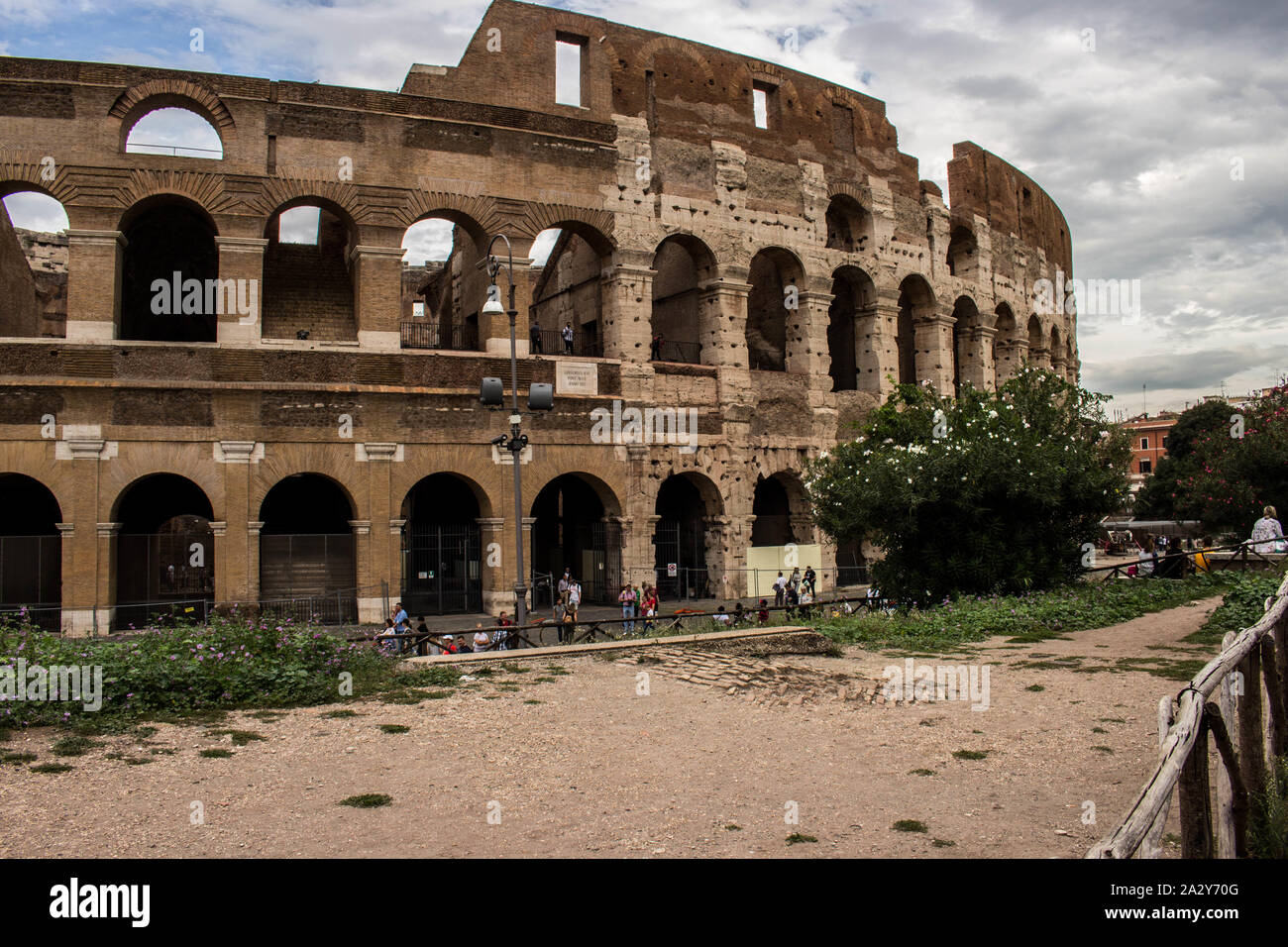 Coliseum, the great beauty of Rome Stock Photo - Alamy