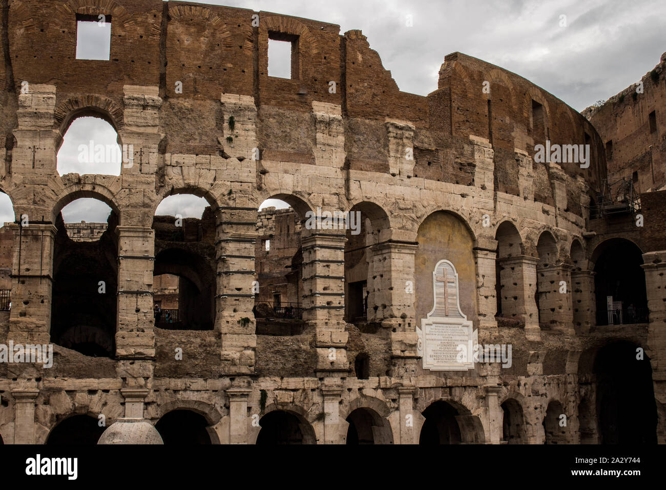 Coliseum, the great beauty of Rome Stock Photo - Alamy