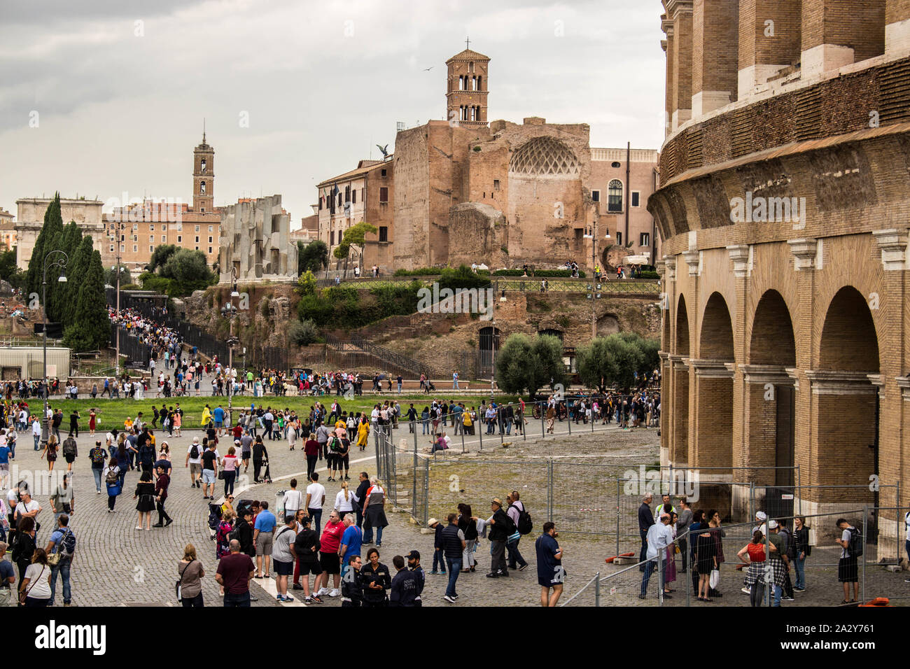 Coliseum, the great beauty of Rome Stock Photo - Alamy
