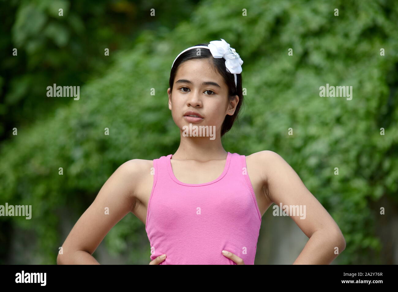 Beautiful young female model hi-res stock photography and images - Alamy