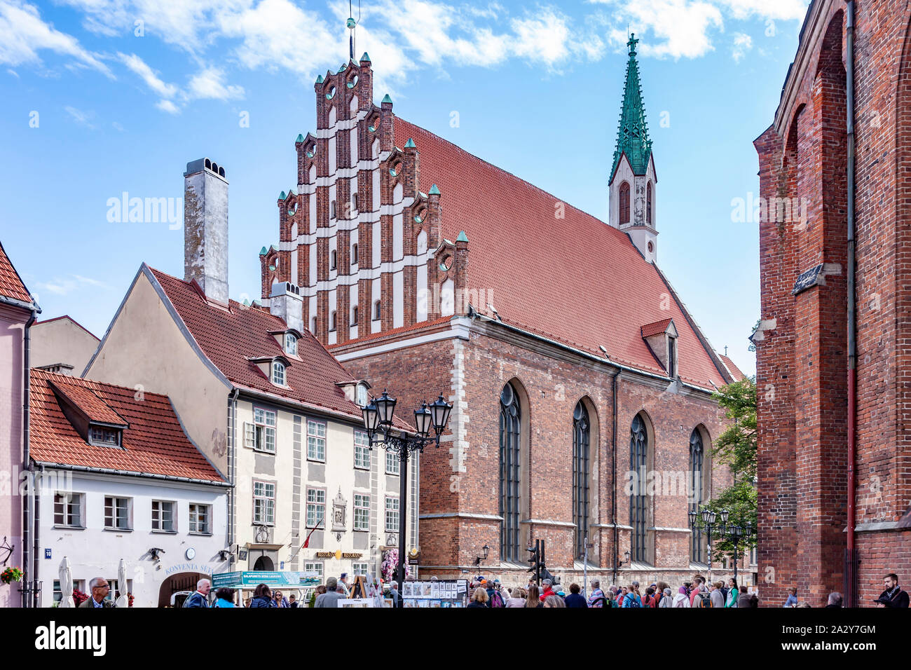 St John's a Lutheran church in Riga, Latvia Stock Photo - Alamy