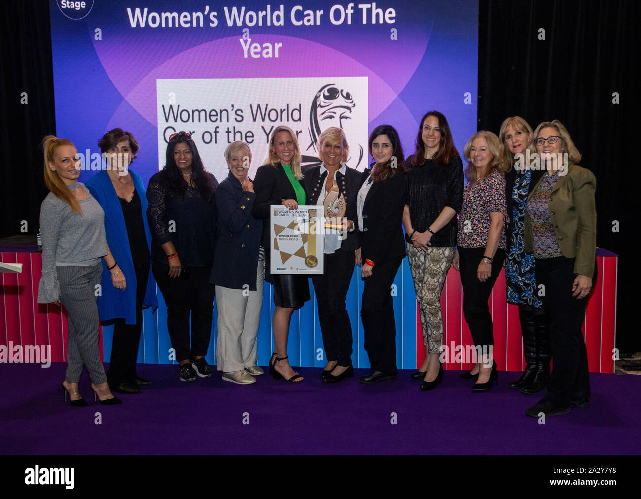 Womens World Car of the Year winners from Volvo London Motor Show May ...