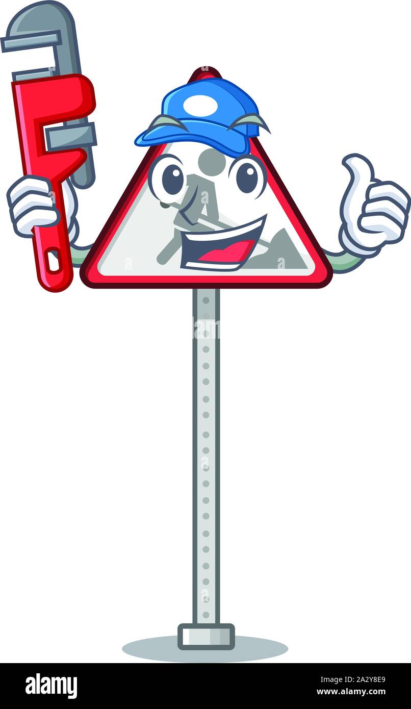 Plumber road sign hi-res stock photography and images - Alamy