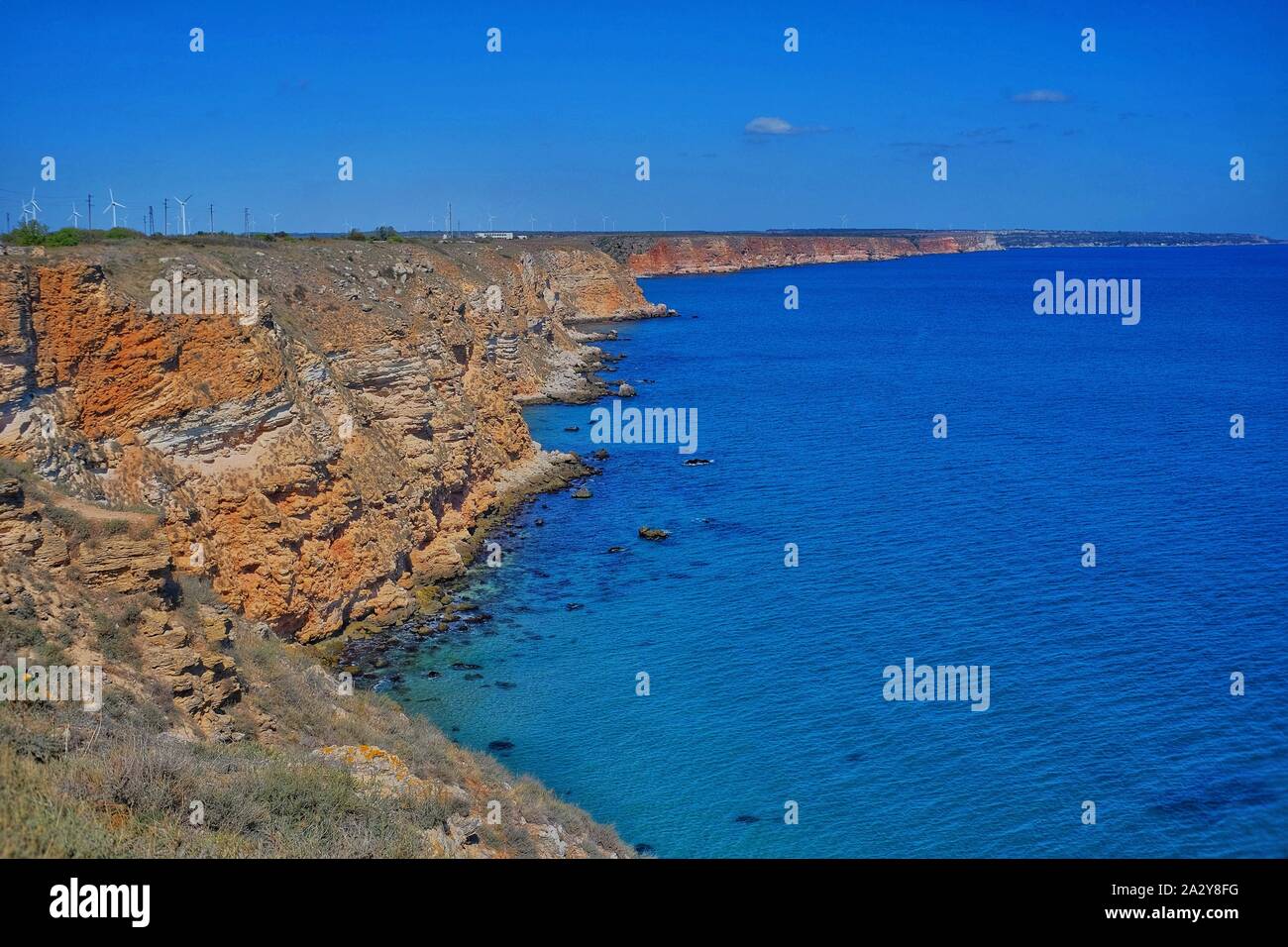 Cape Kaliakra. Located in the Northern part of Bulgarian Black Sea ...