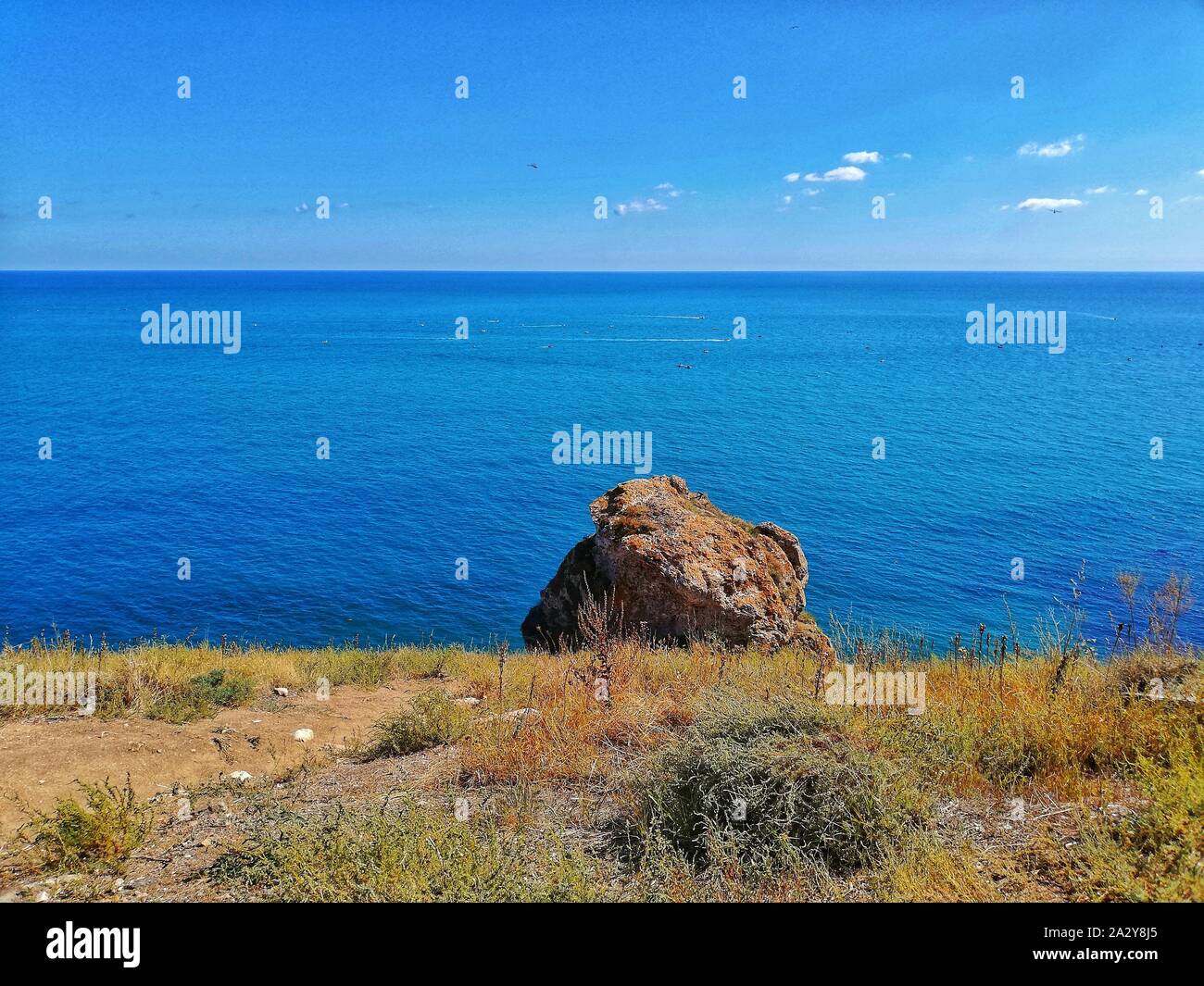 Cape Kaliakra. Located in the Northern part of Bulgarian Black Sea ...