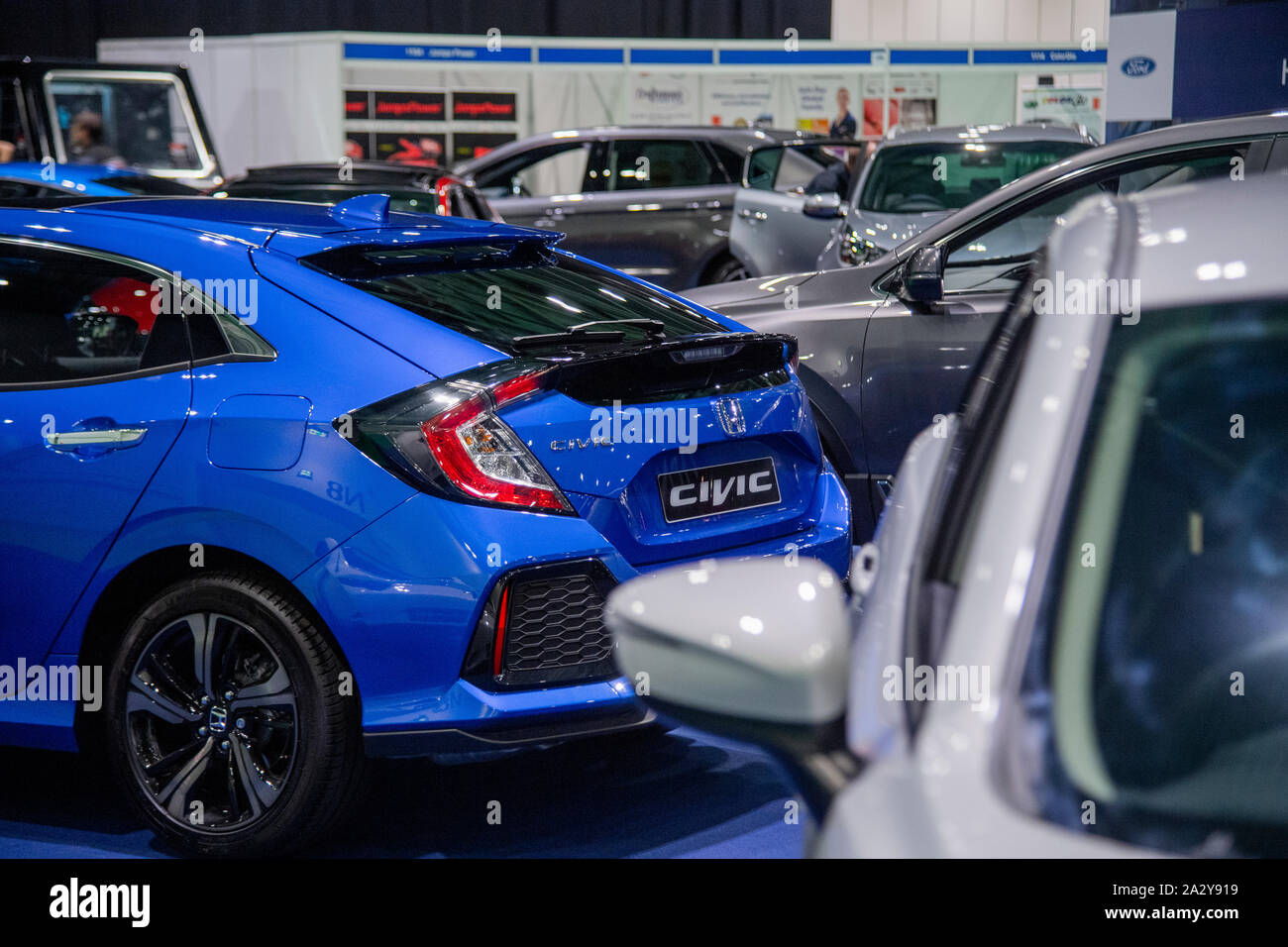 London Motor Show May 2019, Excel London Stock Photo - Alamy