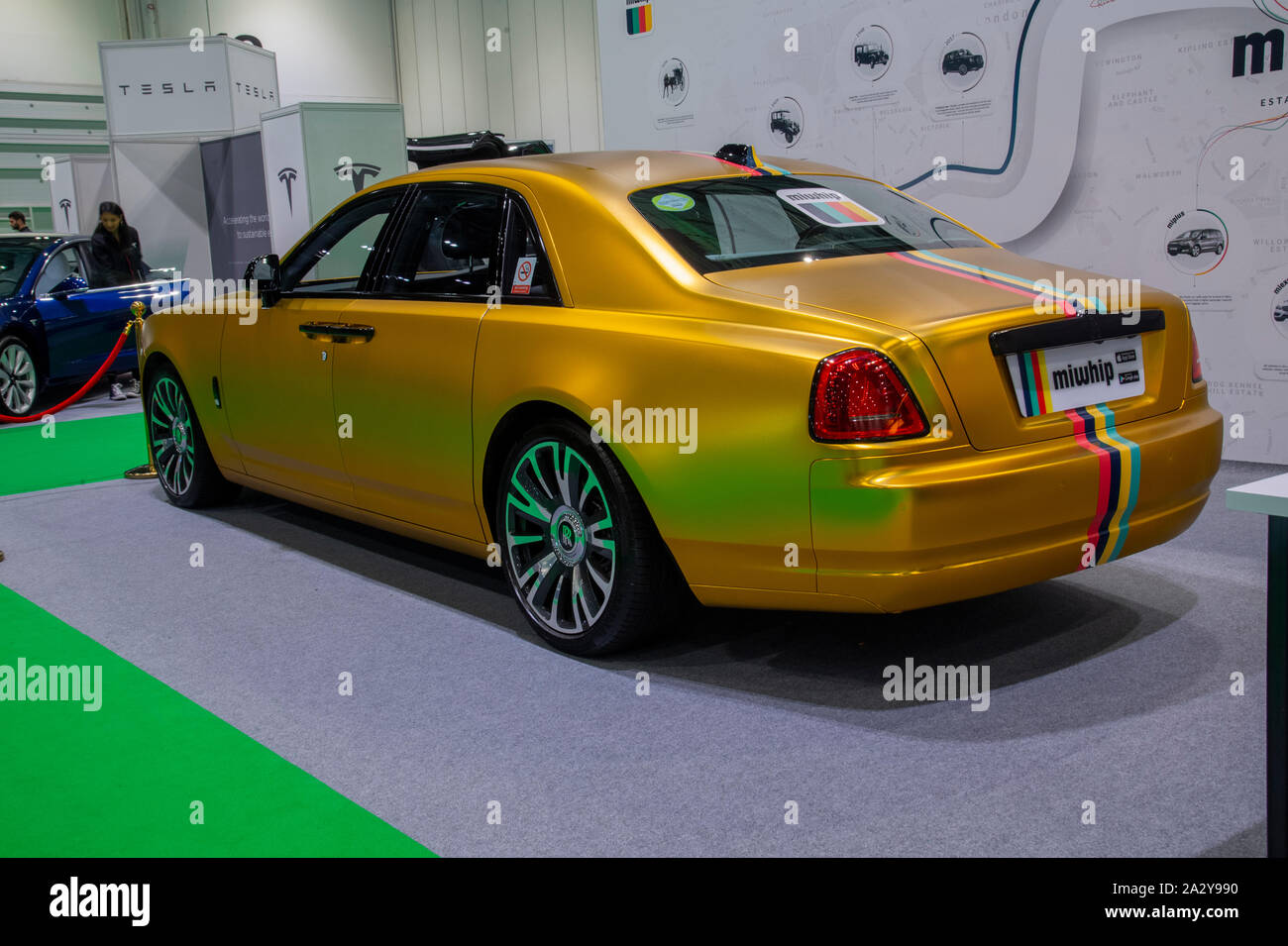 London Motor Show May 2019, Excel London Stock Photo - Alamy