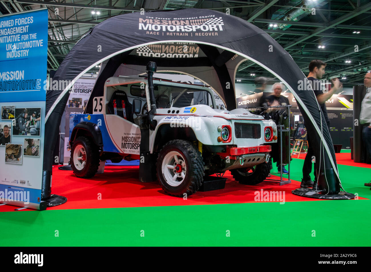 Mission Motorsport Land Rover London Motor Show May 2019, Excel London ...