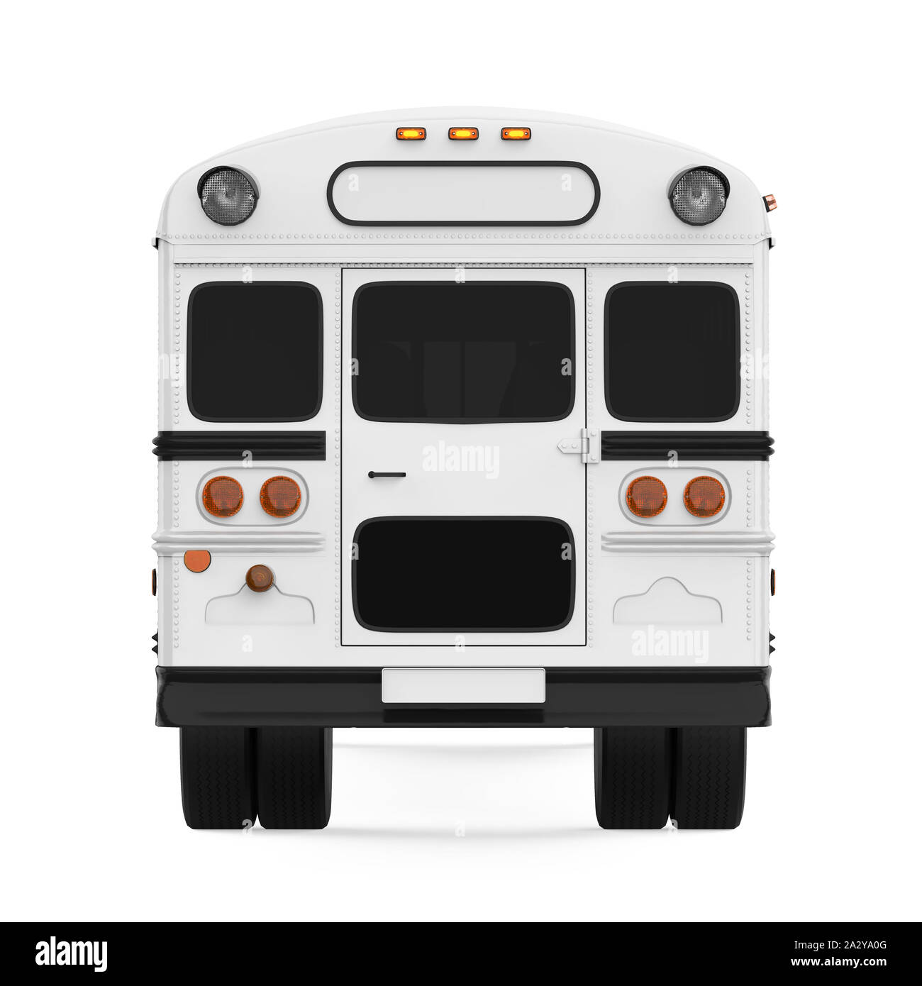 School Bus Isolated Stock Photo - Alamy