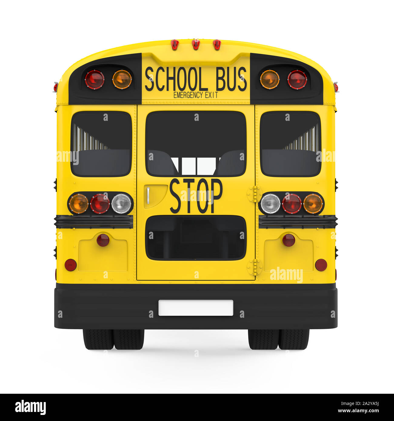 Schoolbus usa kids Cut Out Stock Images & Pictures - Alamy