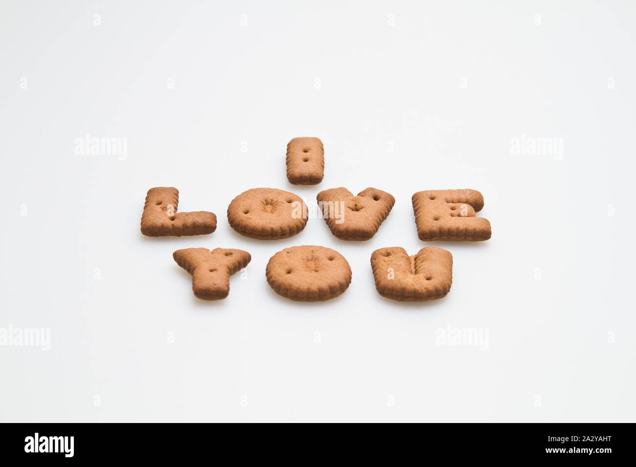 Letter biscuits hi-res stock photography and images - Alamy