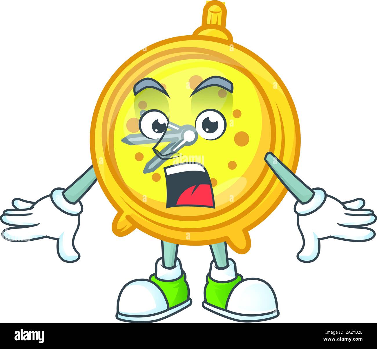 Open clock machine Stock Vector Images - Alamy