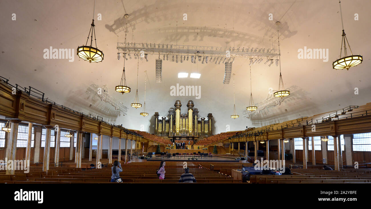 Salt Lake Temple Inside