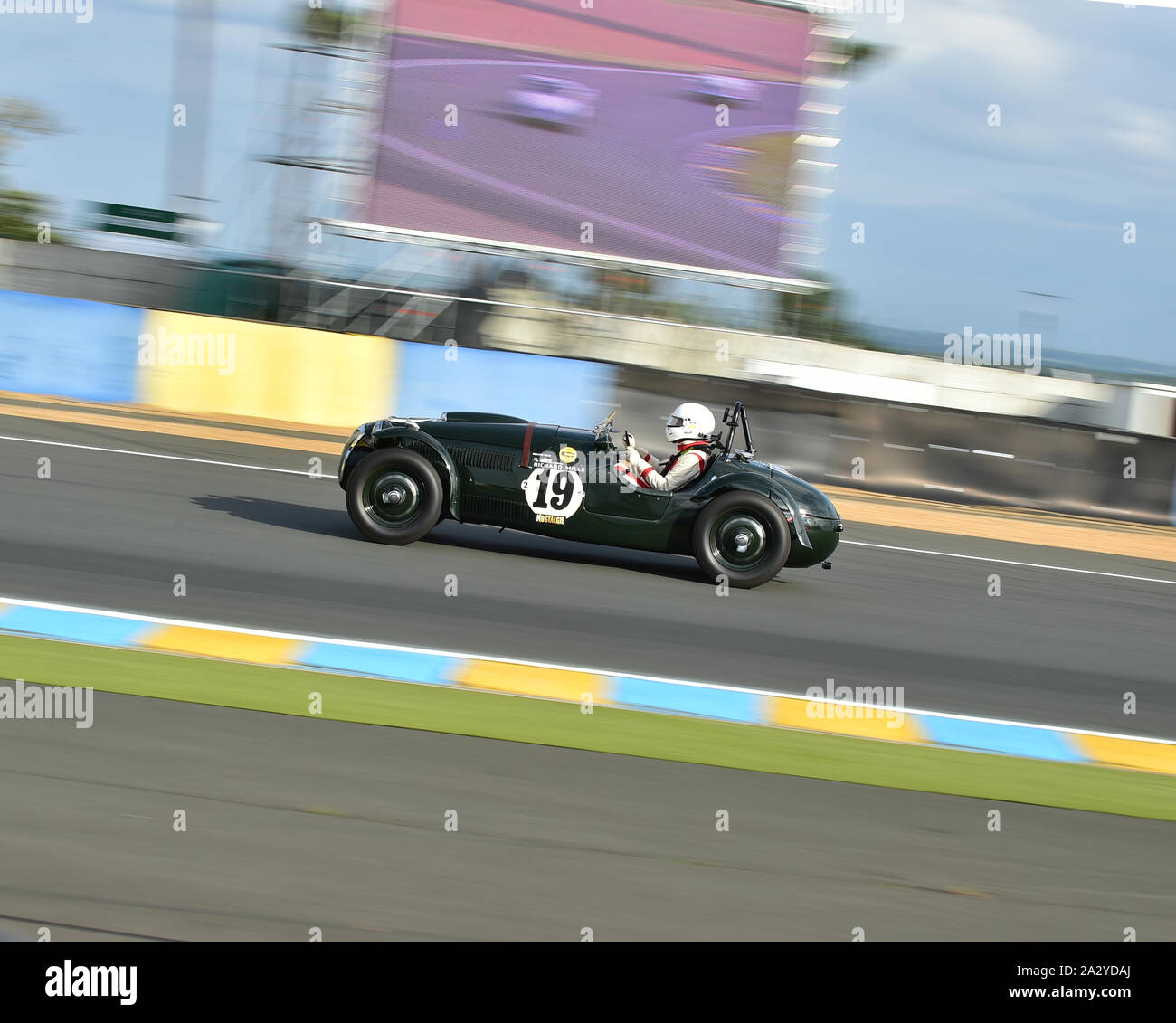 Ian Dalglish, Joe Twyman, Frazer Nash Le Mans, replica, Le Mans Classic ...