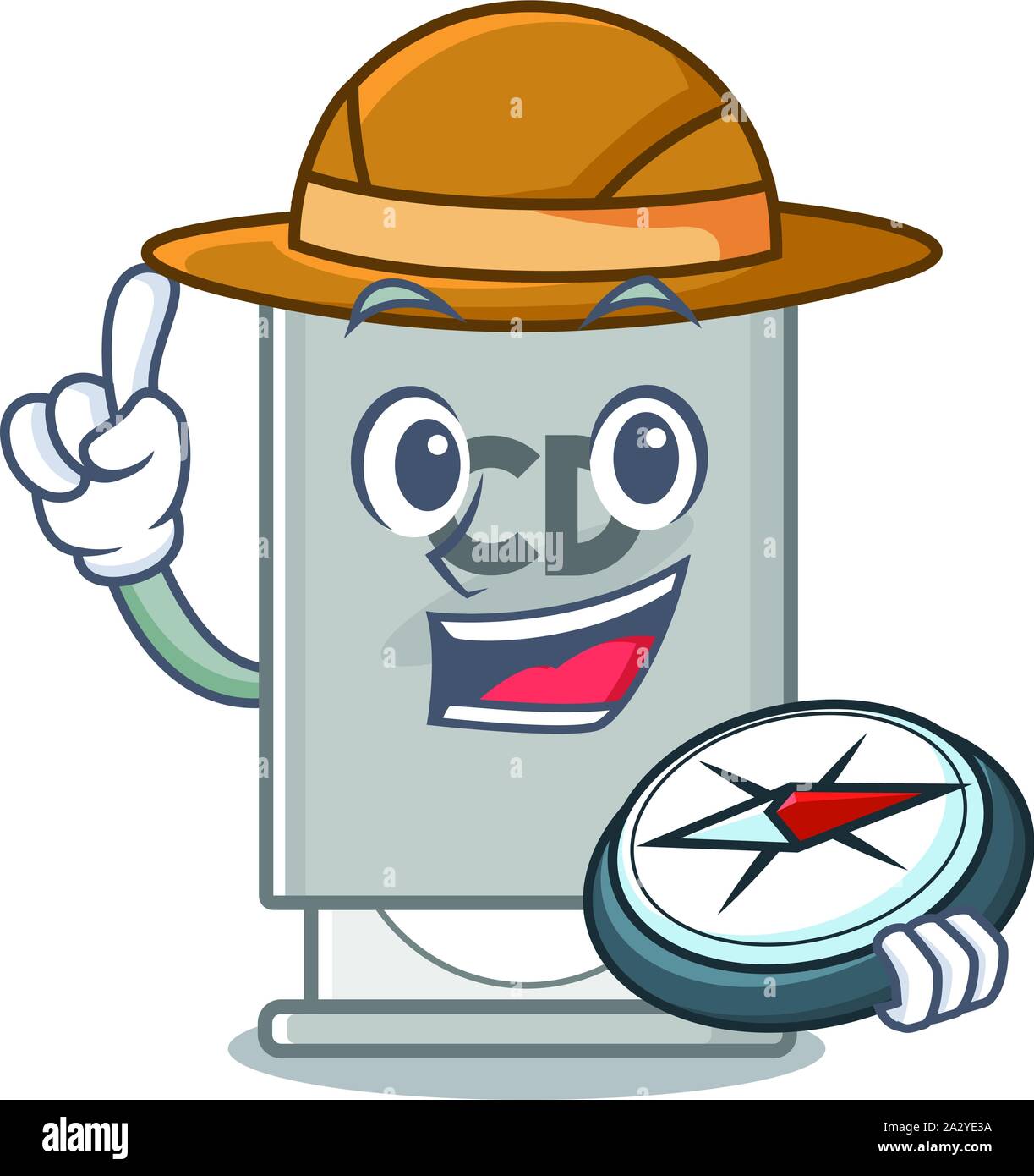 Explorer rom drive with the cartoon shape Stock Vector Image & Art - Alamy