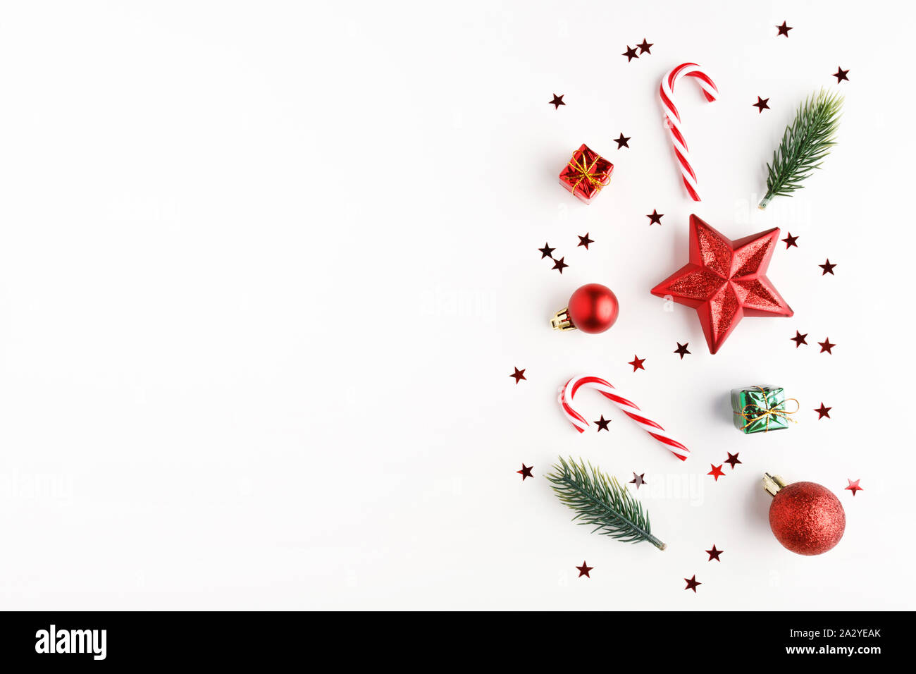 Fir tree branches candy Cut Out Stock Images & Pictures - Alamy