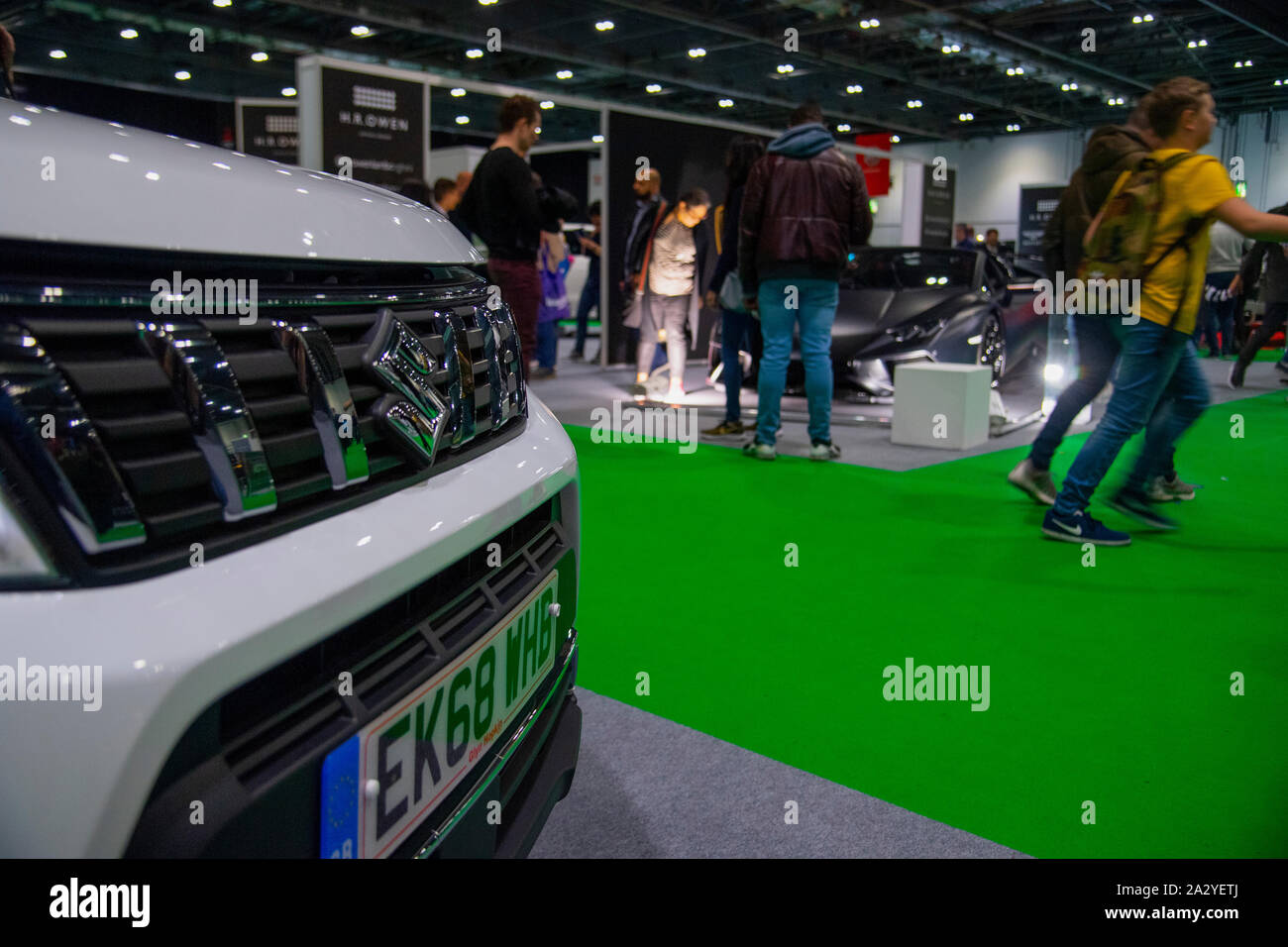 London Motor Show May 2019, Excel London Stock Photo - Alamy