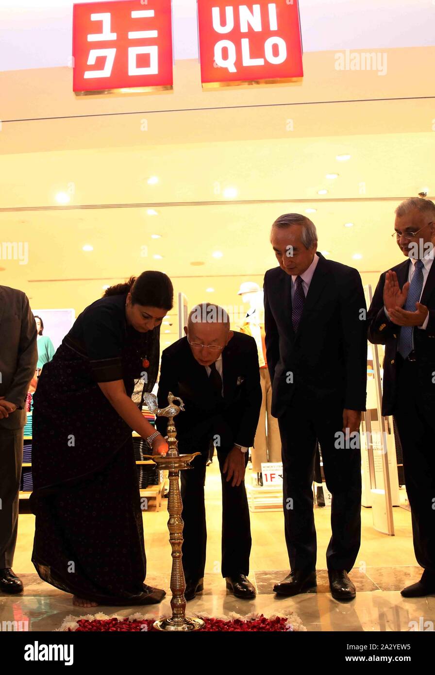 Founder and president of japanese retail giant uniqlo hi-res stock ...